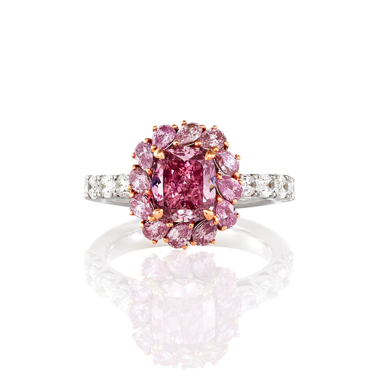 ARGYLE PINK 'TRILOGY' RING - ARGYLE HERITAGE COLLECTION